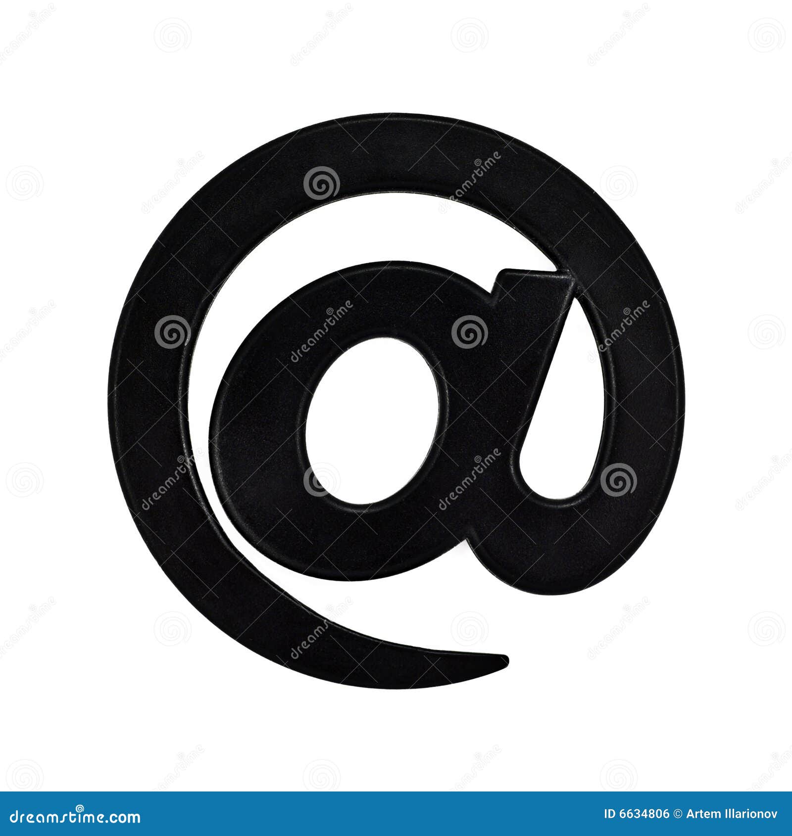 EMail am Zeichen stockfoto. Bild von getrennt, elektronisch - 6634806