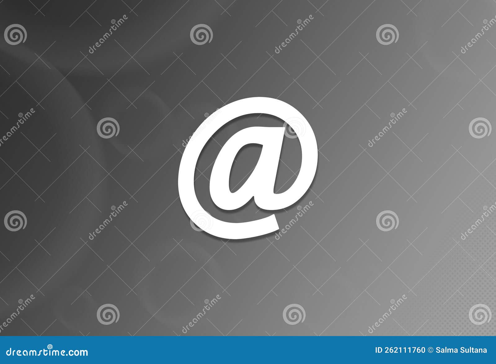 Emaill address icon stock illustration. Illustration of modern - 262111760