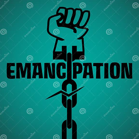 Emancipation ilustração do vetor. Ilustração de artwork - 53269141