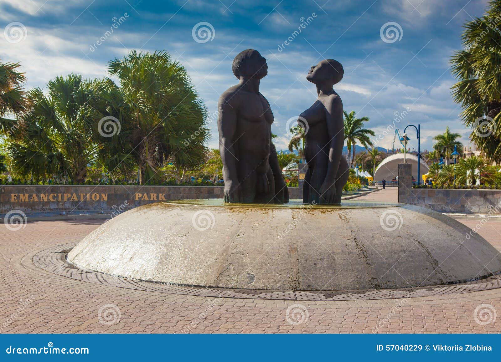Emancipation monument stock image. Image of city, town - 57040229