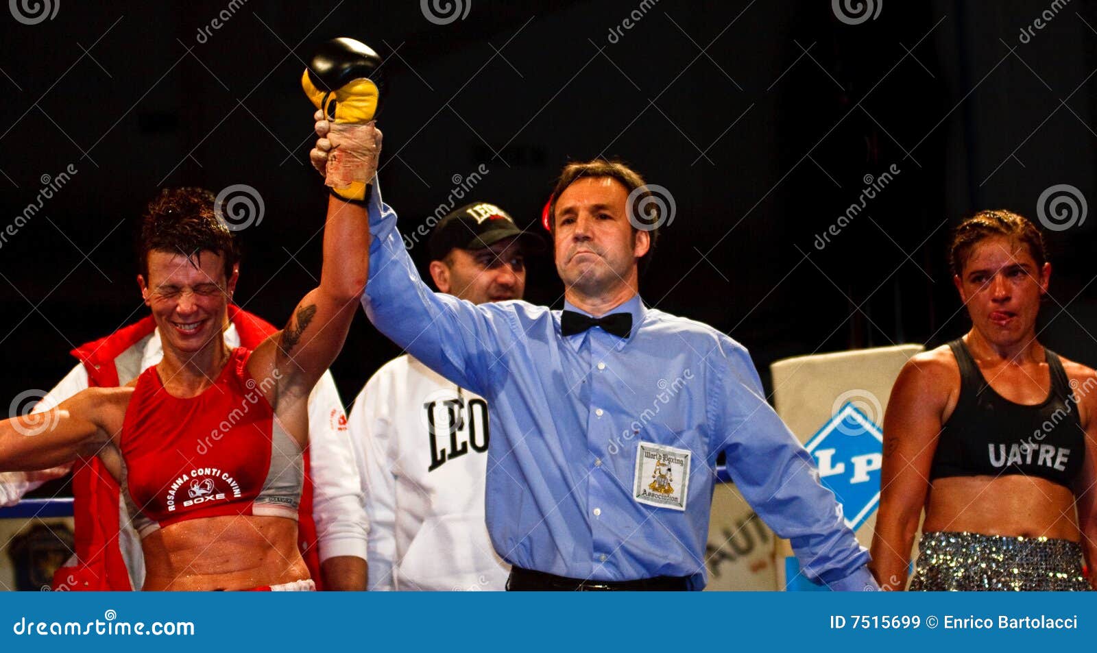 Emanuela Pantani Vs Bettina Garino - WBA BOXE Editorial Stock Image ...
