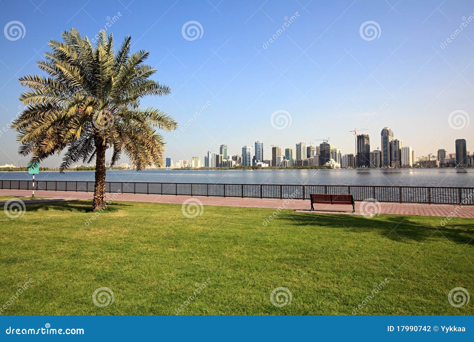 Embankment. stock photo. Image of paving, architecture - 17990742