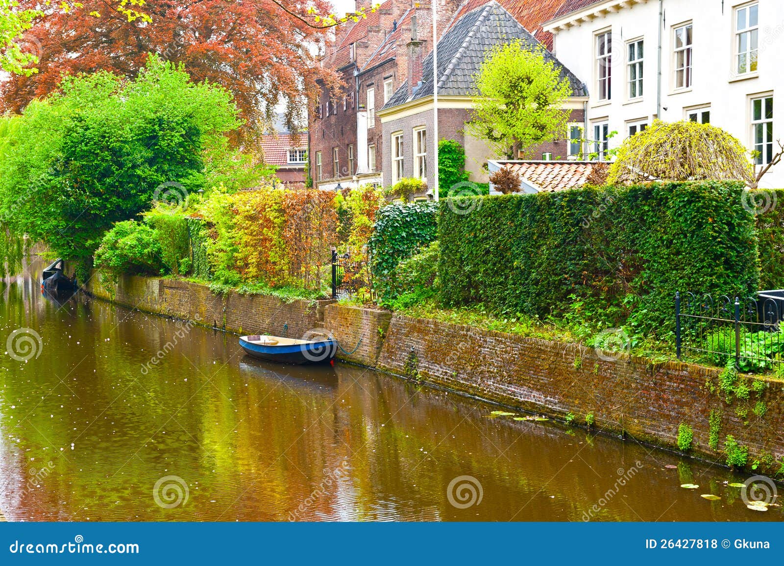 Embankment stock photo. Image of house, dutch, nature - 26427818