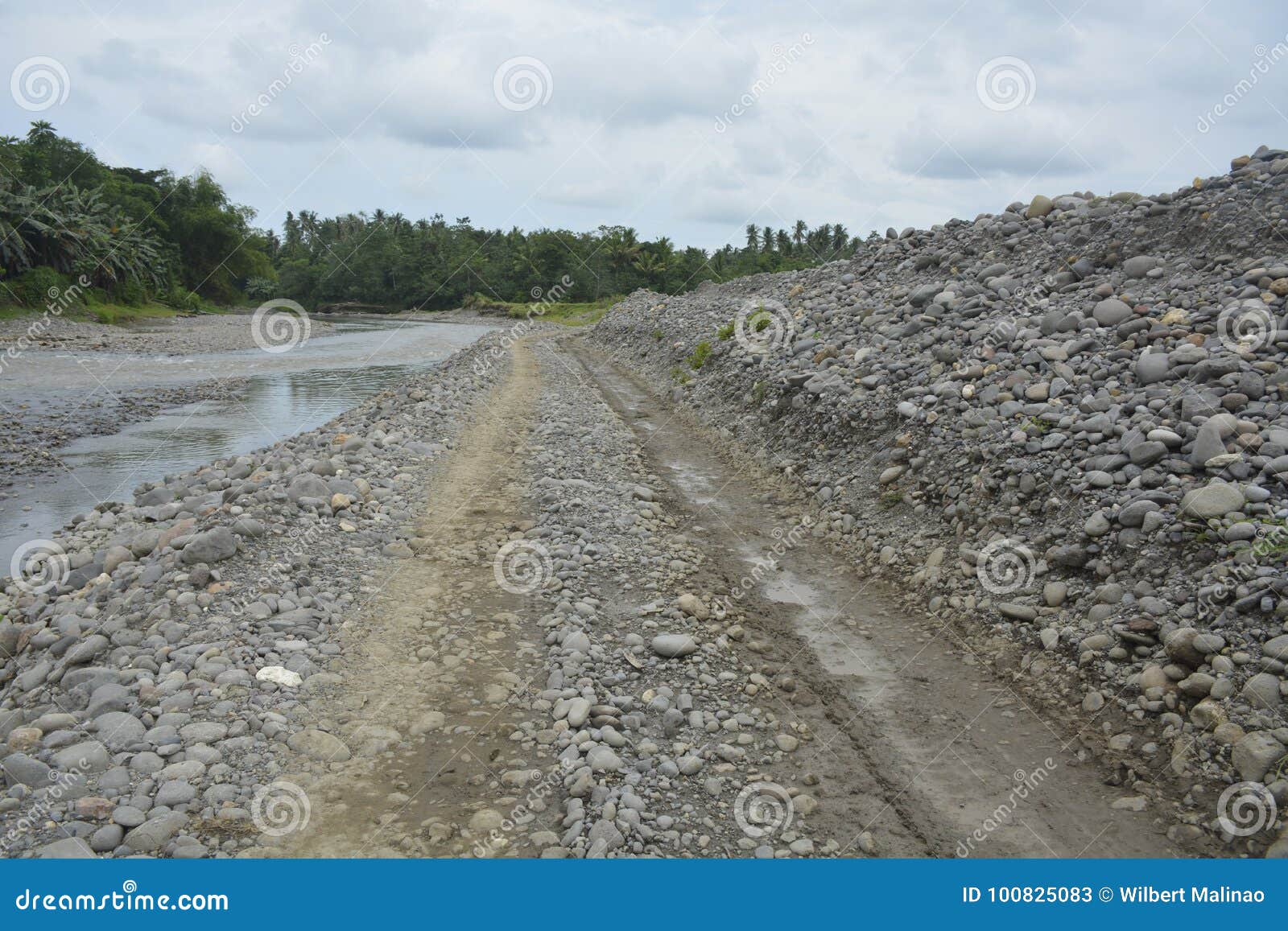 Embankment stock image. Image of riverside, feeder, roadside - 100825083