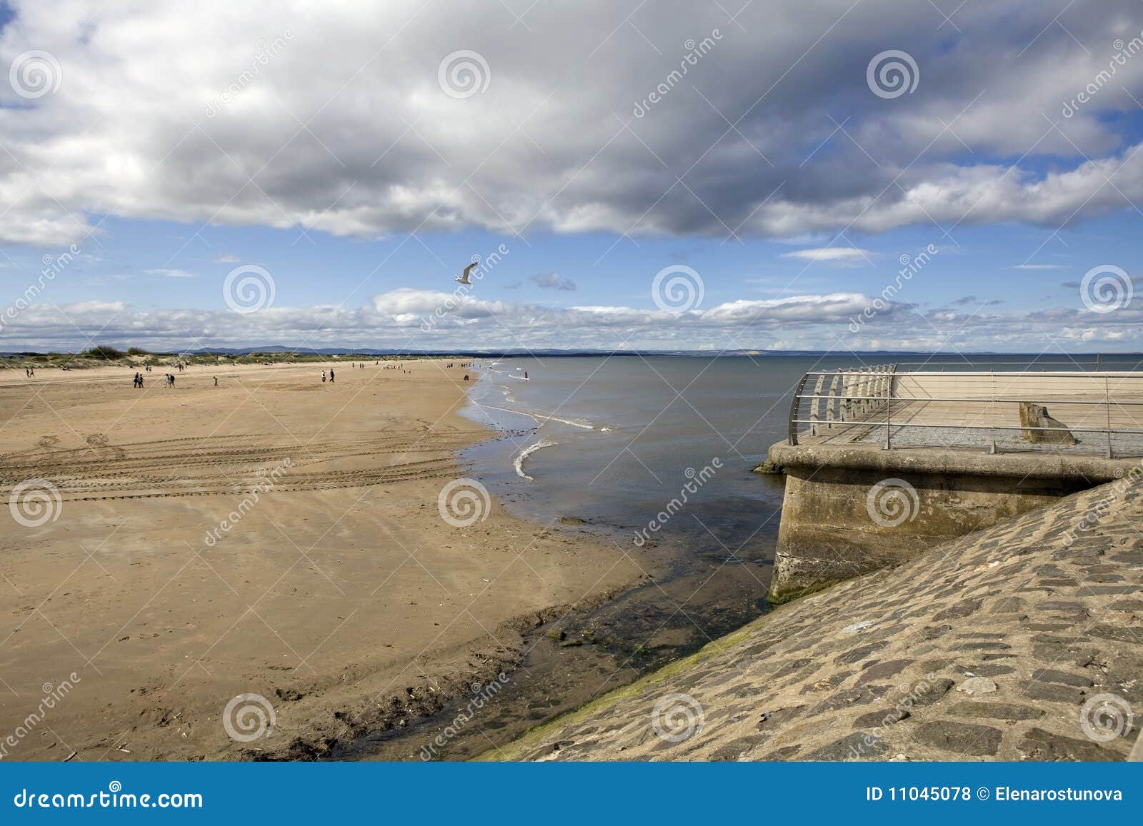 Embankment of sea stock photo. Image of front, aerial - 11045078