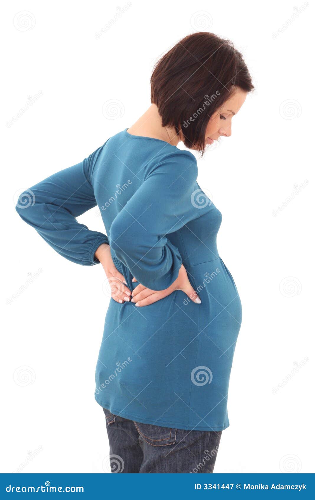 Embarazado feliz imagen de archivo. Imagen de paternidad - 3341447