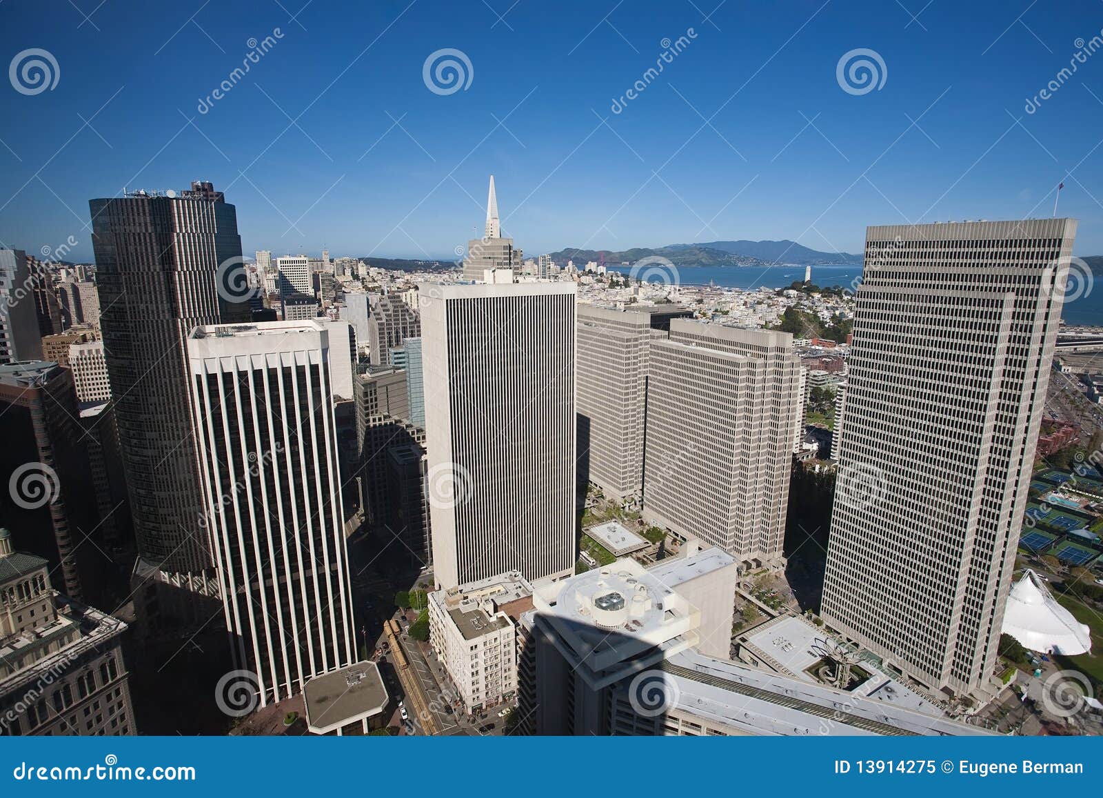 Embarcadero Center, San Francisco Stock Image - Image of skyscraper ...