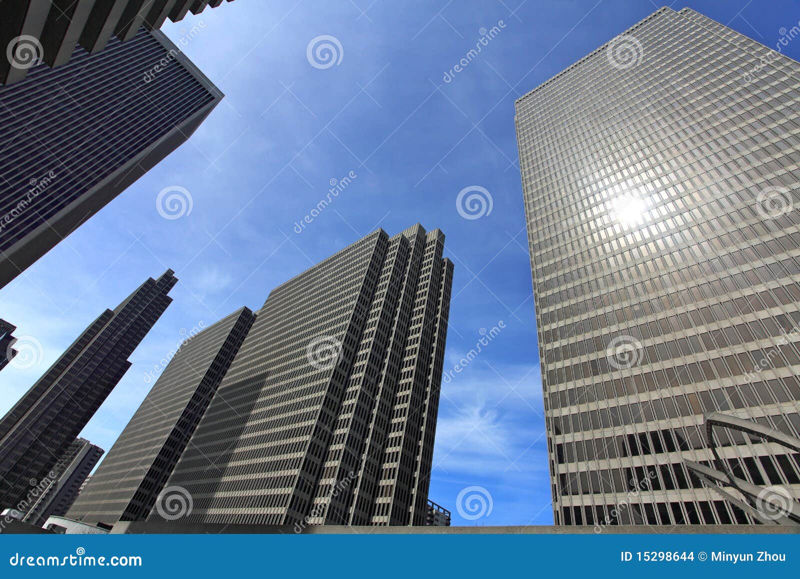 Embarcadero Center, San Francisco Stock Photo - Image of office ...