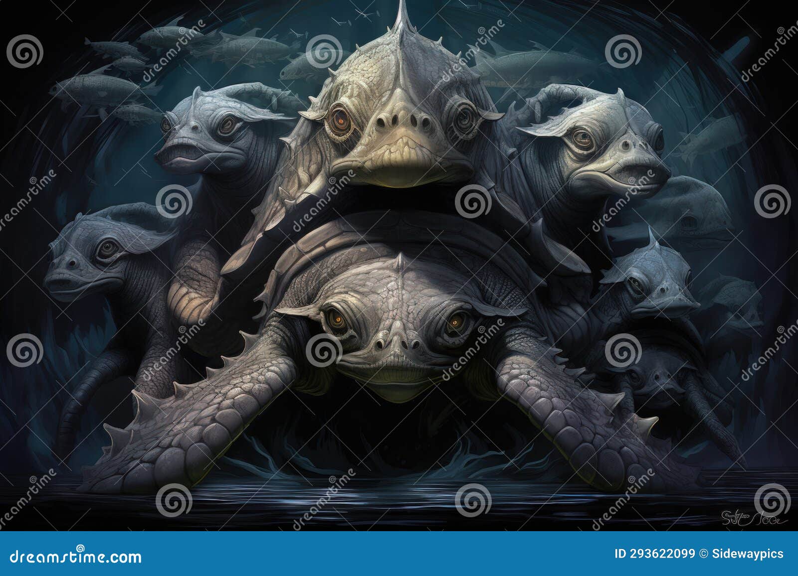 Ancient Sea Turtles, Carrying Entire Ecosystems on Their Colossal ... Ancient Sea Turtles, Carrying Entire Ecosystems on Their Colossal ...