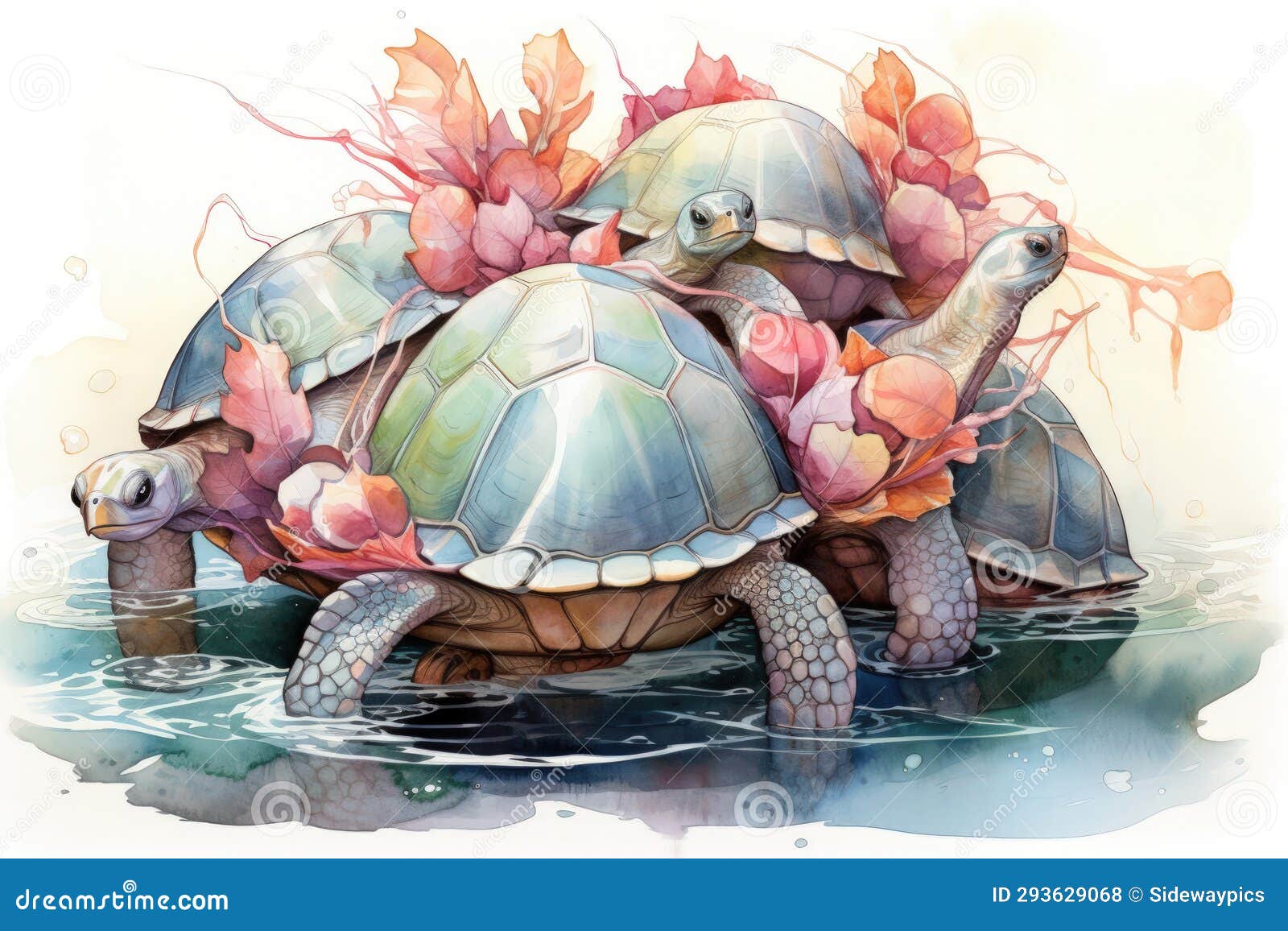 Ancient Sea Turtles, Carrying Entire Ecosystems on Their Colossal ... Ancient Sea Turtles, Carrying Entire Ecosystems on Their Colossal ...