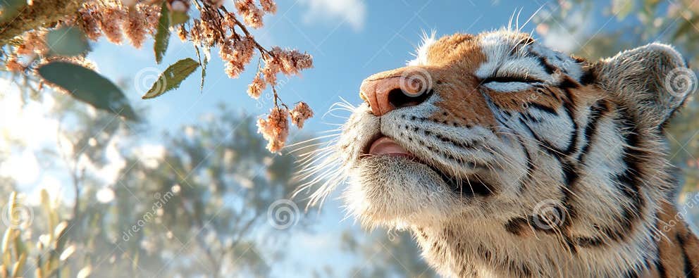 Embark on a Learning Journey Where a Serene Tiger Embodies Knowledge ...