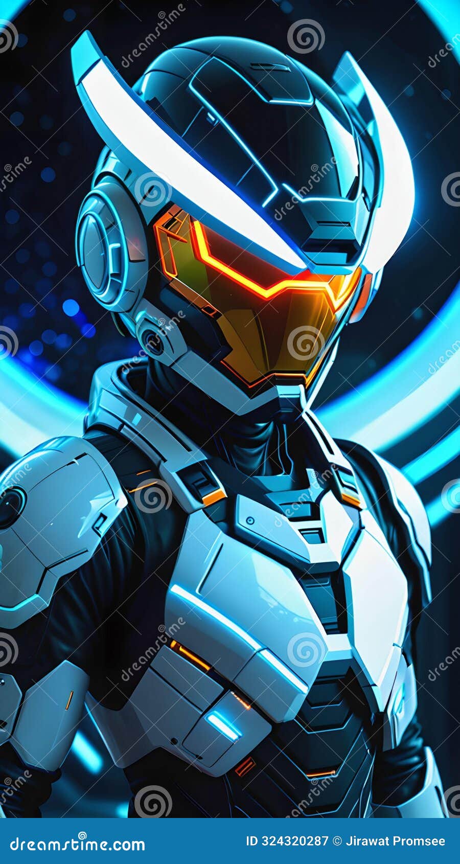 Alien Commander: Futuristic Space Odyssey with Cutting-Edge Tech Stock ...