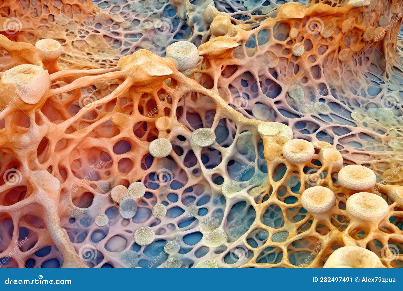 Bone Cell Differentiation Activation Diagram Cartoon Vector ...