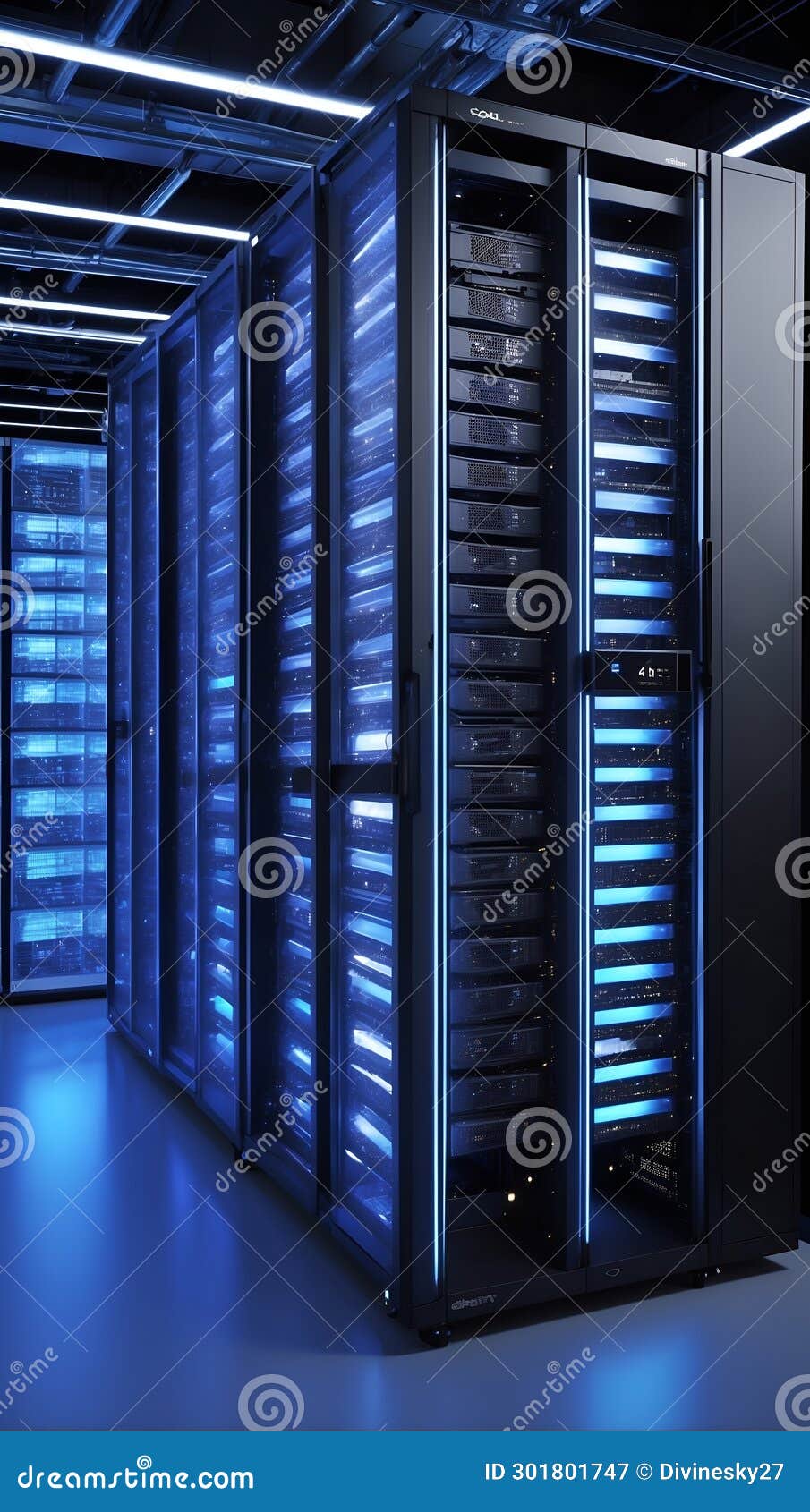 QuantumQuotient: Pioneering the Data Frontier. AI Generate Stock Illustration - Illustration of ...