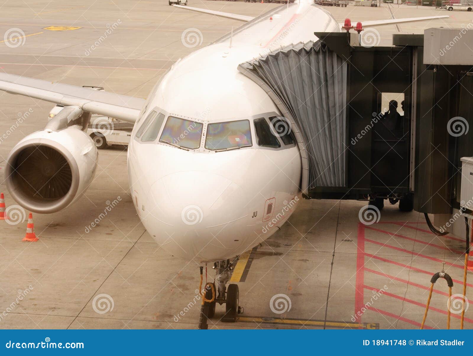 Embarking stock photo. Image of embark, plane, jetliner - 18941748
