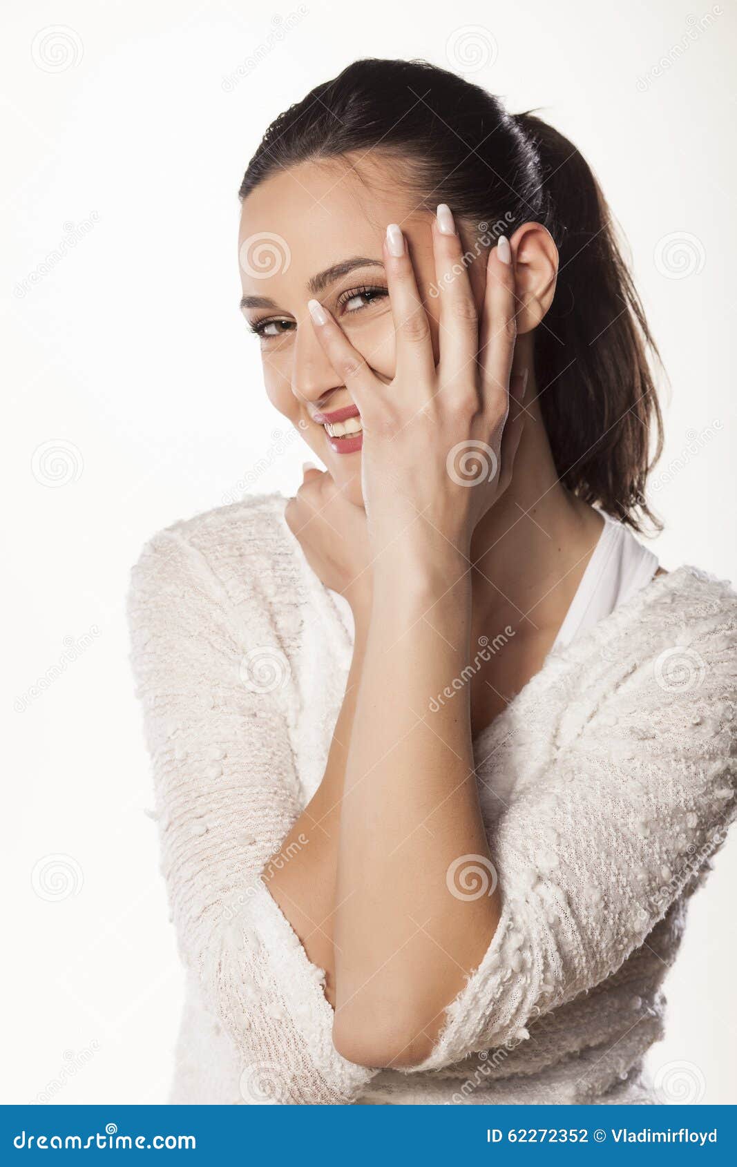 Embarrassed Girl Stock Image | CartoonDealer.com #1176739
