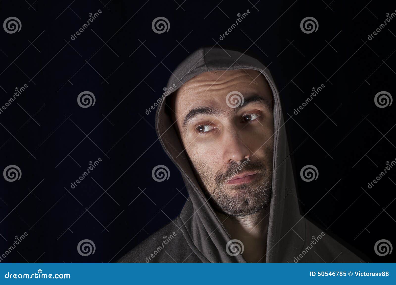 Embarrassed Man stock image. Image of aged, adult, thoughtful - 50546785