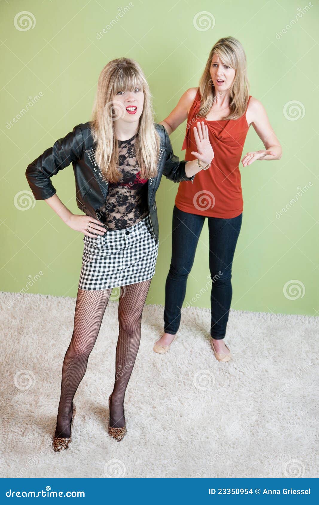 Embarrassed Mom stock photo. Image of angry, embarrassed - 23350954