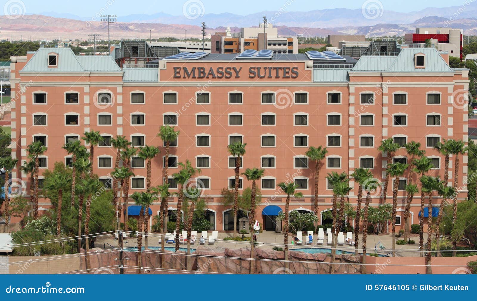 Embassy suites hotel editorial image. Image of vegas - 57646105