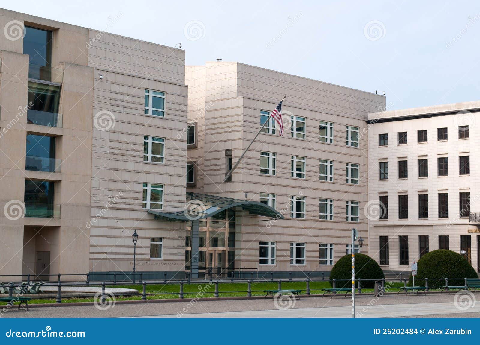 Embassy of United States of America Editorial Stock Image - Image of ...