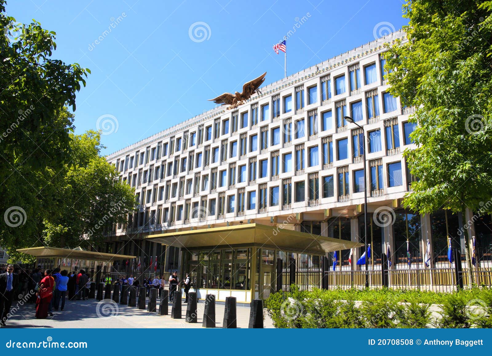 The Embassy of the United States London Editorial Stock Photo - Image ...