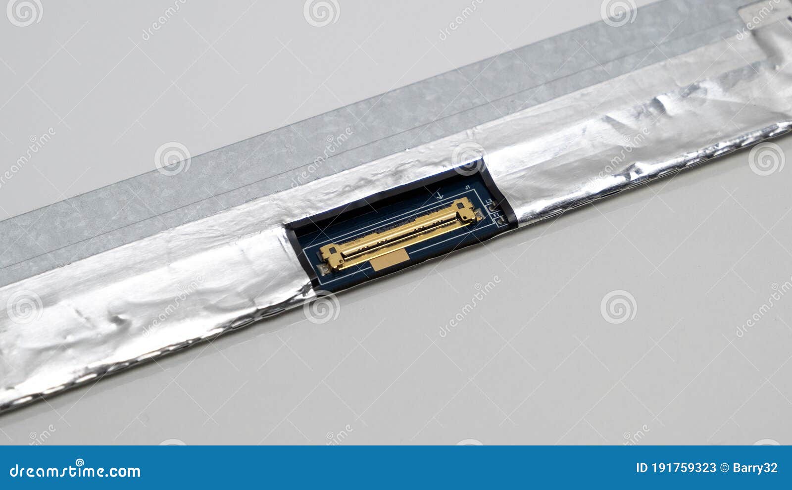 Embedded DisplayPort - EDP Video Connector On A Laptop Or Notebook ...