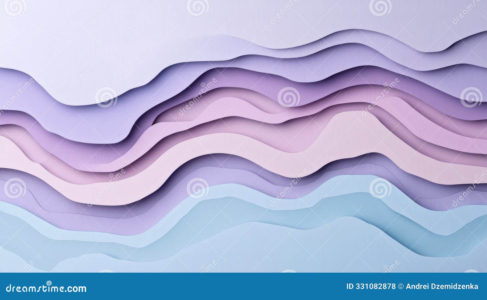 Embedded Folds in Paper. Colorful Gradient Background. Paper Maze. 3D ...