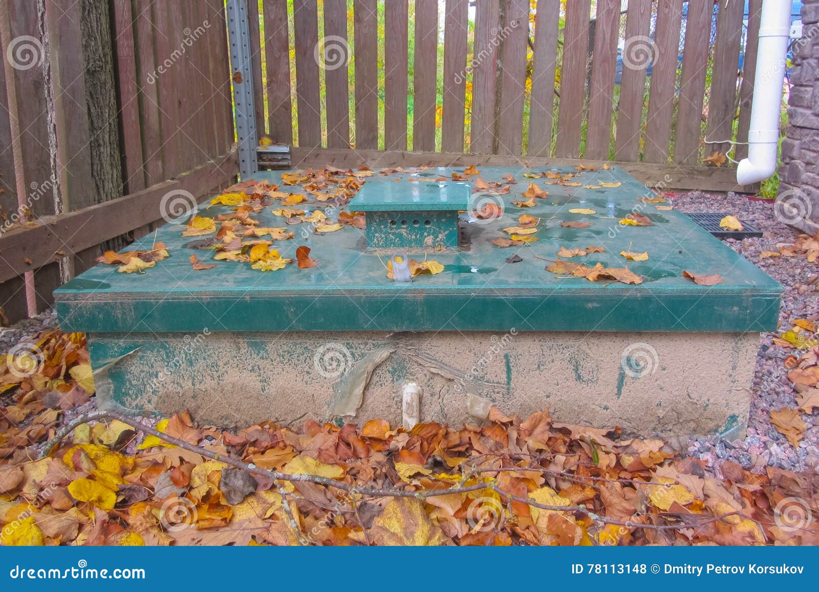 Embedded System Waste Sump Green Stock Photo - Image of decomposition ...