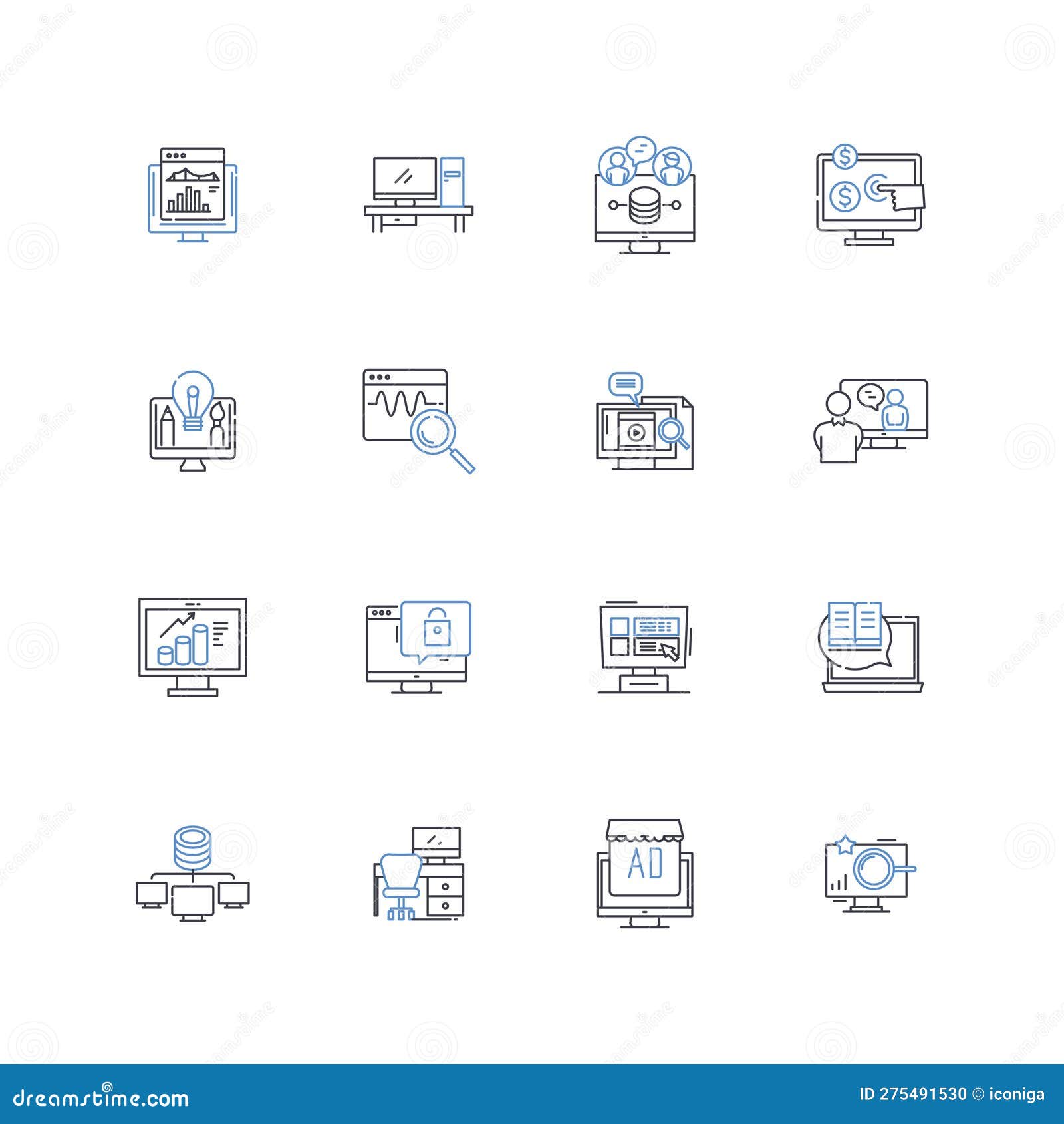Embedded Systems Line Icons Collection. Microcontrollers, Firmware ... Embedded Systems Line Icons Collection. Microcontrollers, Firmware ...