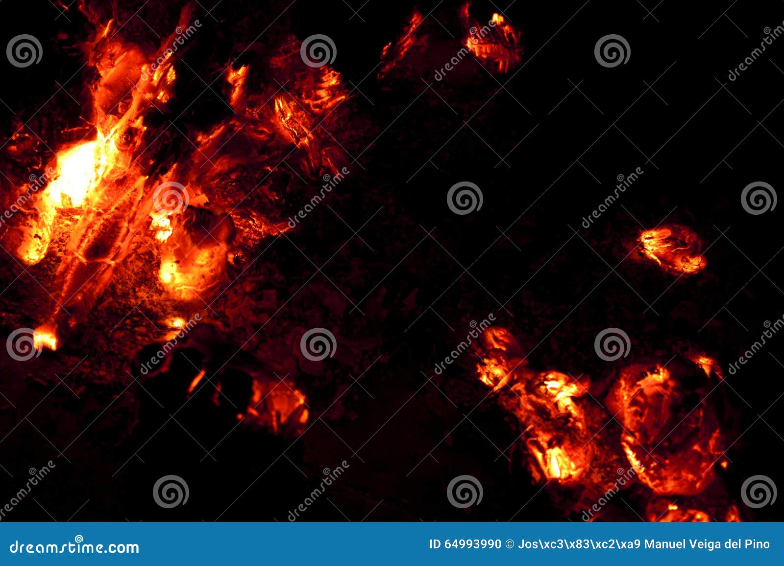 Ember stock photo. Image of carbasup3, coal, ember, ascua - 64993990