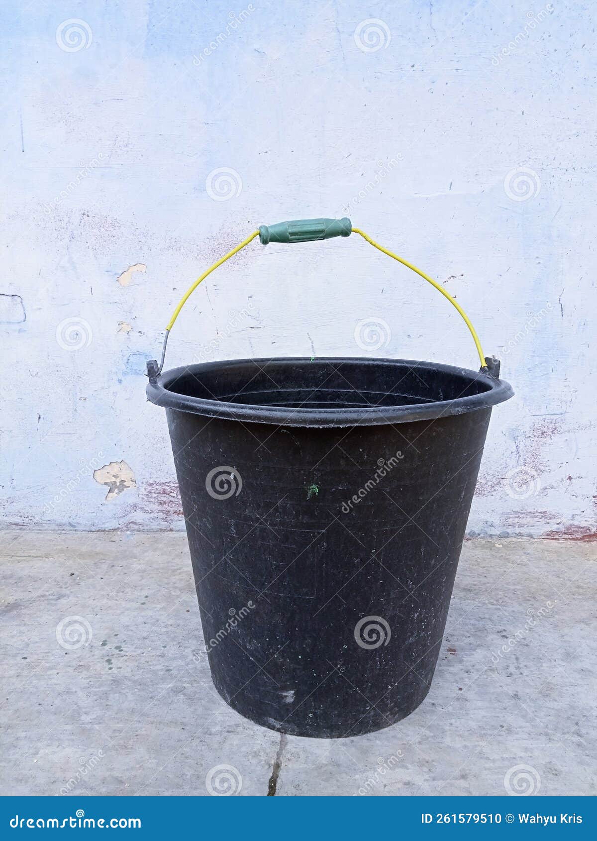 Ember Plastik. Plastic Bucket with Handle Stock Photo - Image of ...