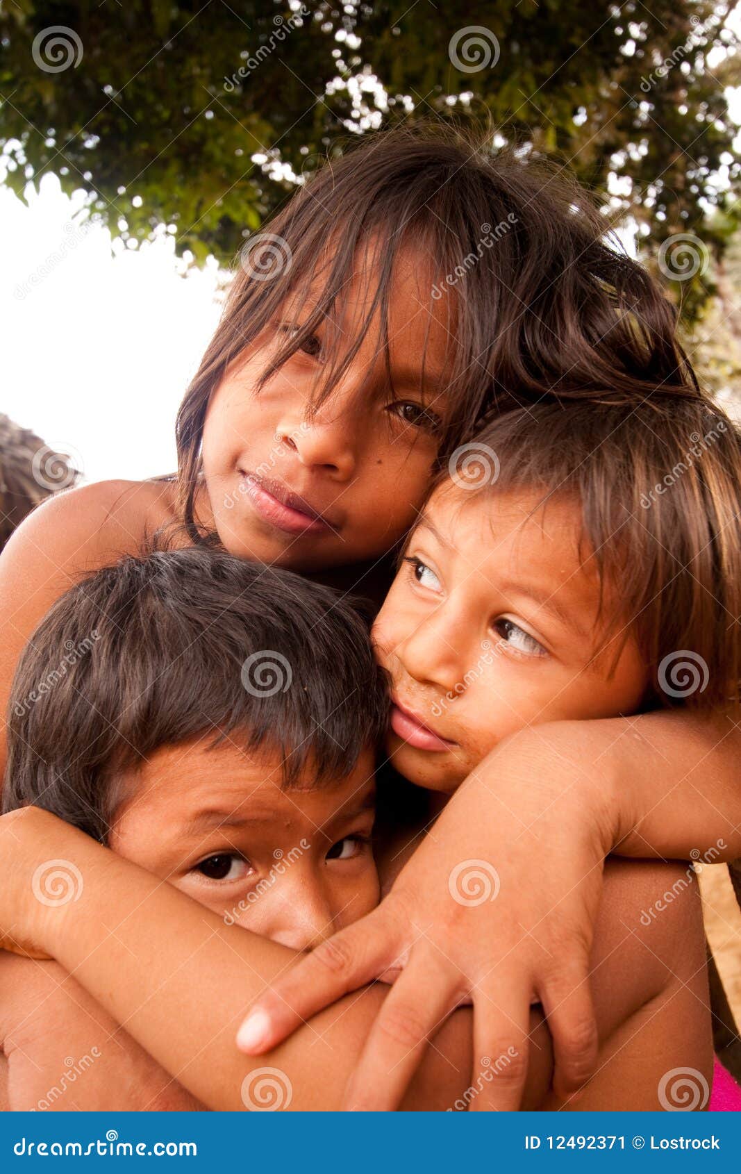 Embera Children editorial photo. Image of children, embera - 12492371