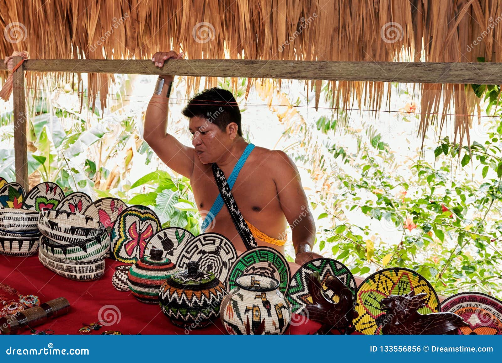 Embera Village Chagres Panama Editorial Photo Image Of Beautiful