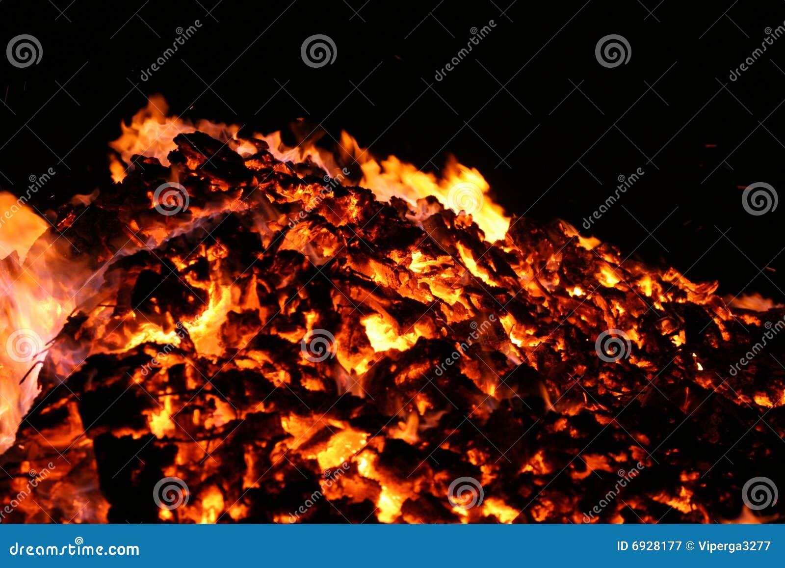 Embers 8 stock image. Image of hell, orange, conflagration - 6928177