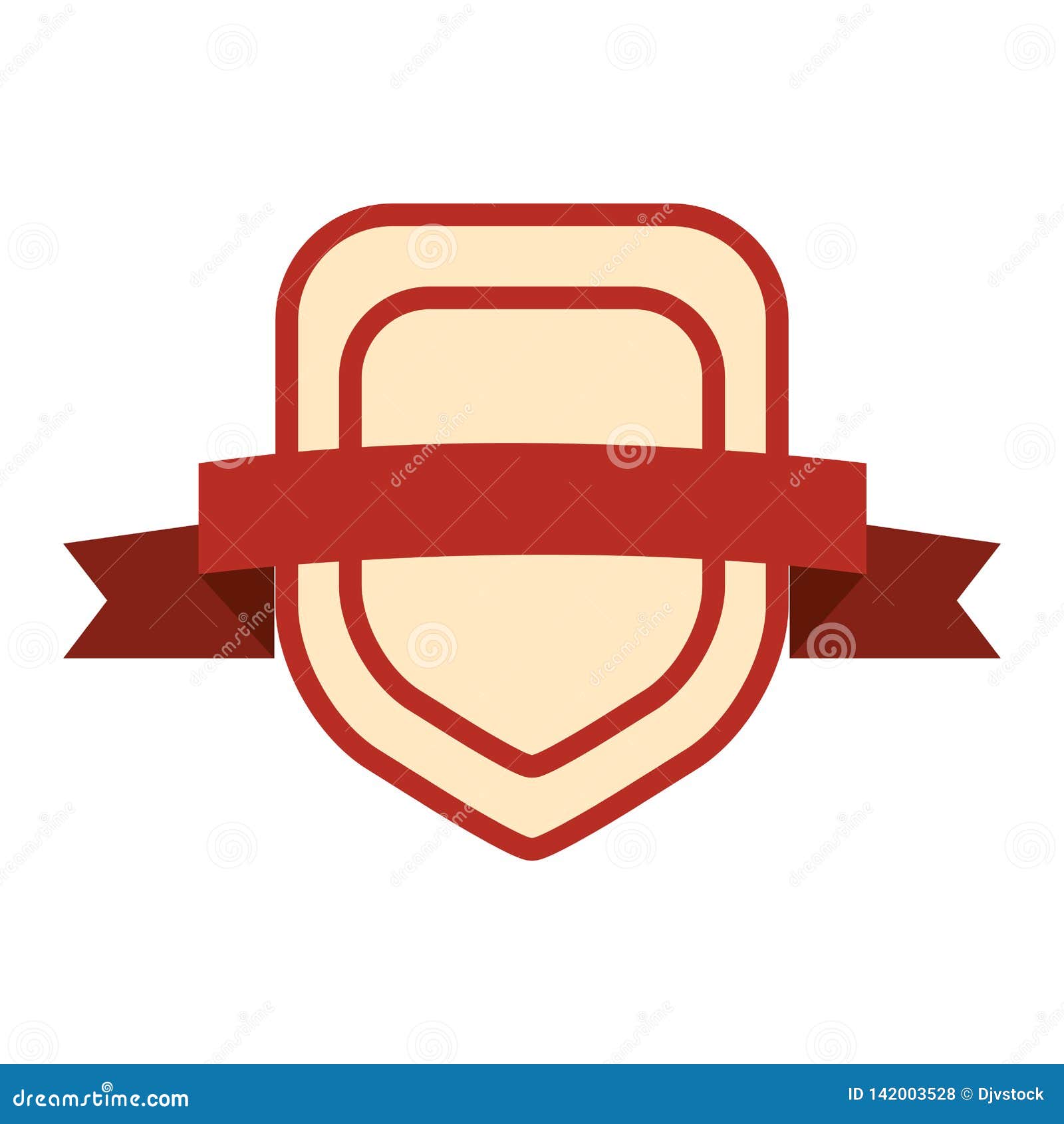 Emblem Badge Empty Template Stock Vector - Illustration of frame ...