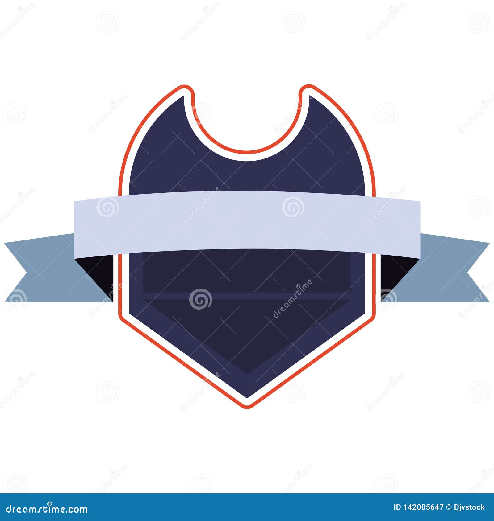 Emblem Badge Empty Template Stock Vector - Illustration of element ...