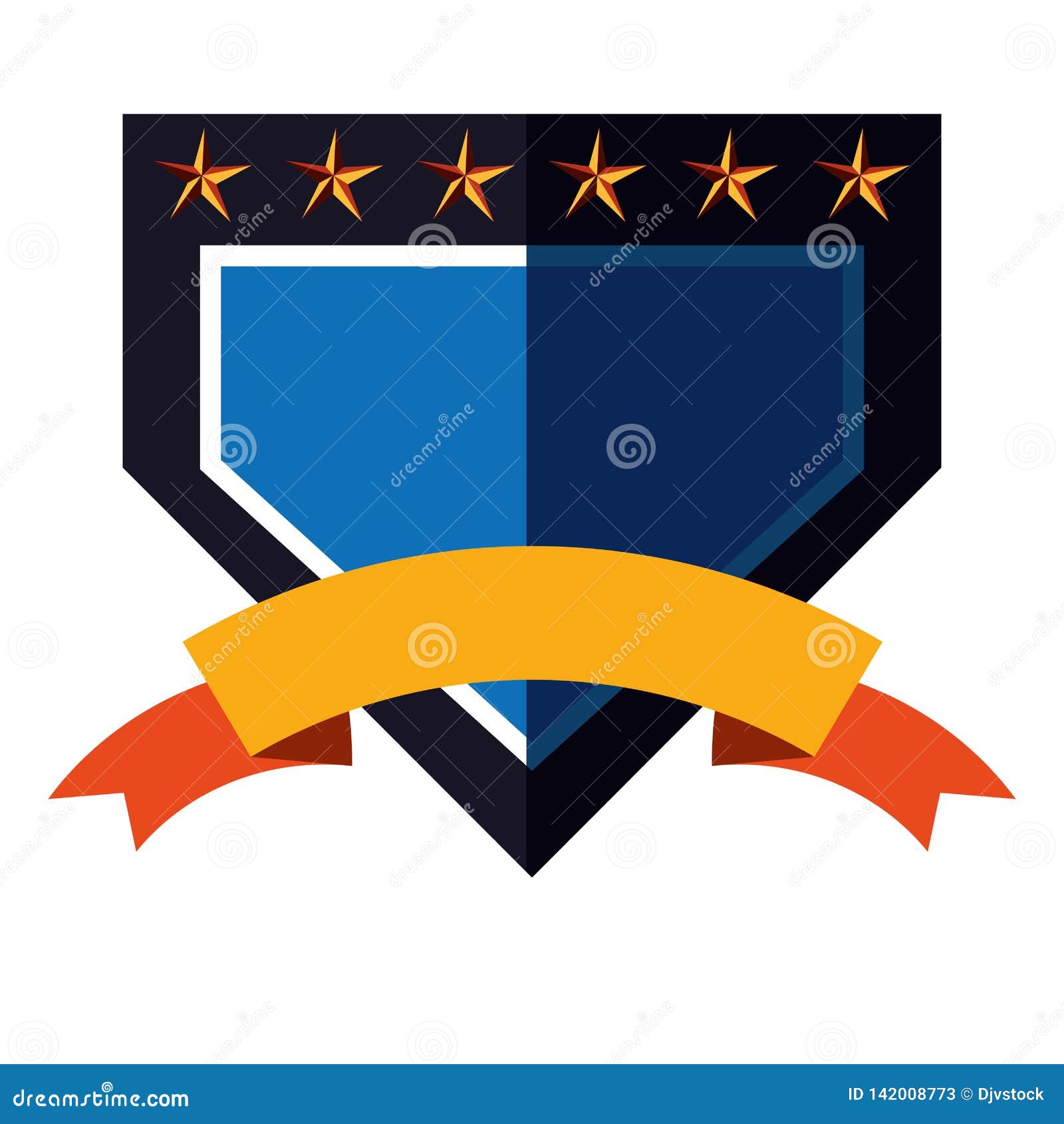 Emblem Badge Empty Template Stock Vector - Illustration of graphic ...