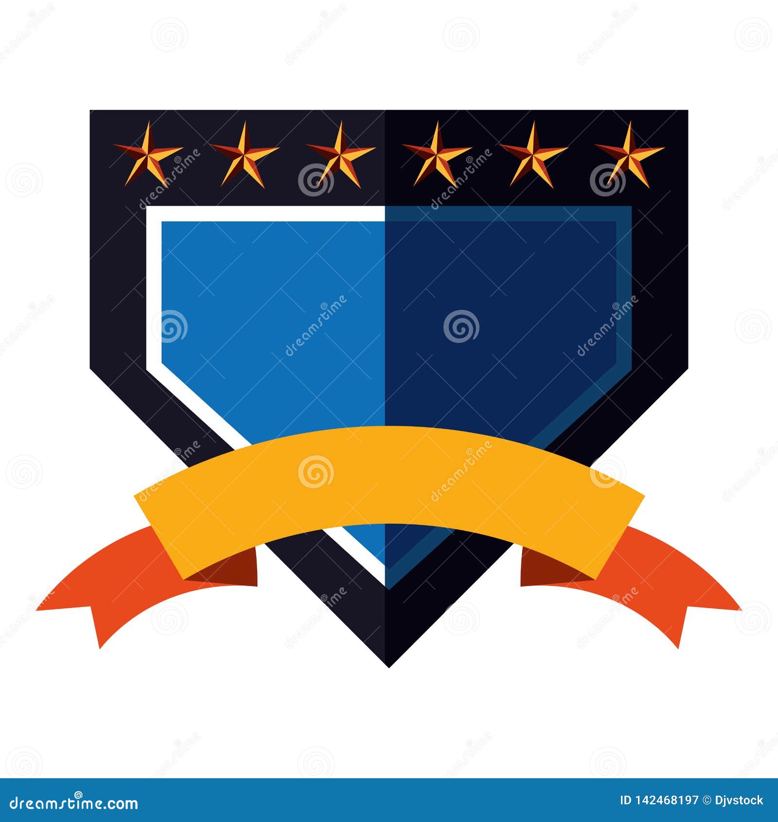 Emblem Badge Empty Template Stock Vector - Illustration of symbol ...