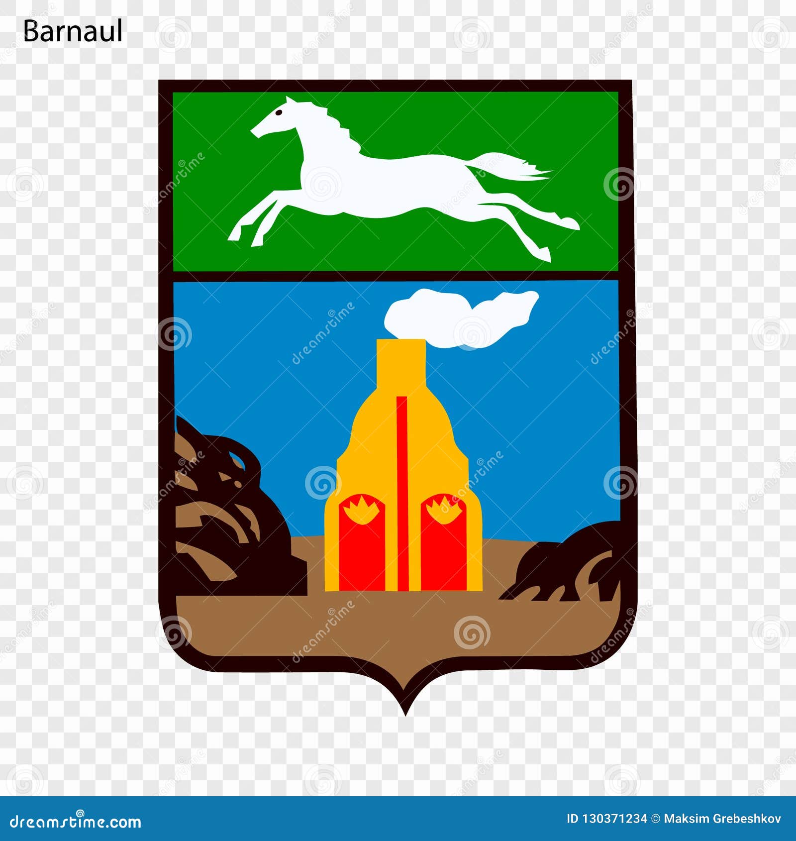 Emblem City . Vector Illustration Stock Illustration - Illustration of ...