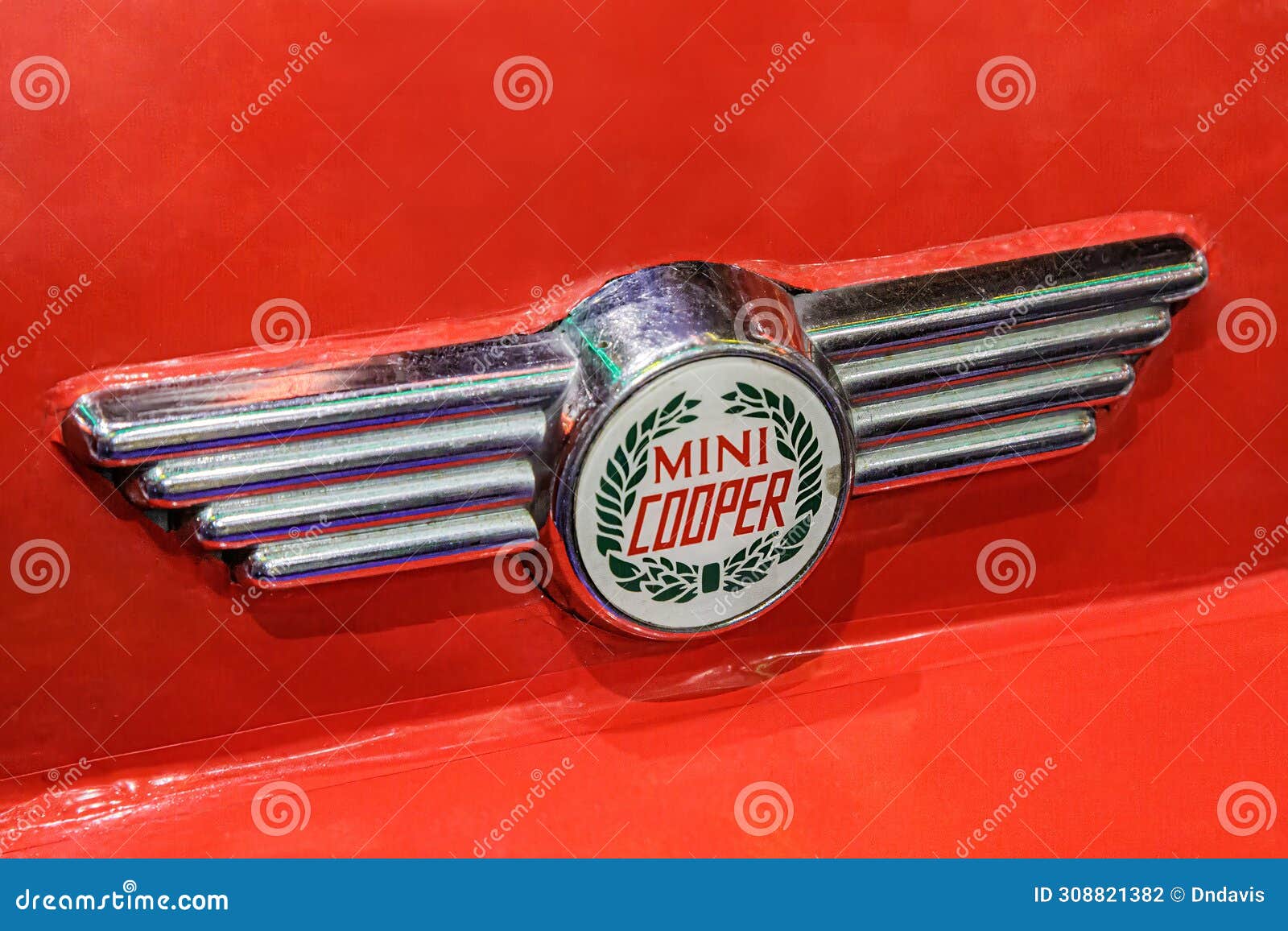 Emblem of an British Mini Cooper Rear End Editorial Photography - Image ...