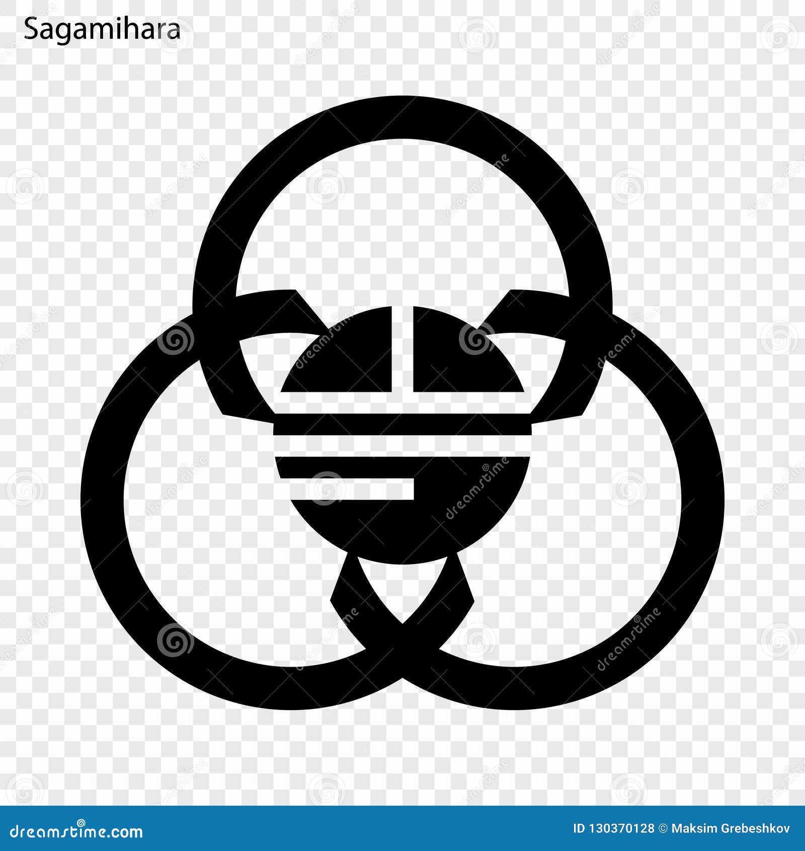 Emblem City of Japan stock illustration. Illustration of white - 130370128