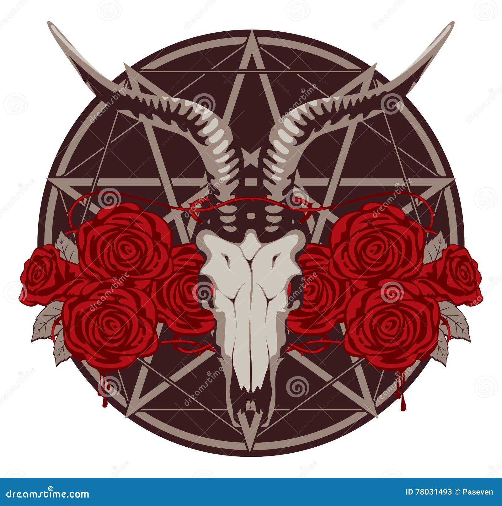 Goat Skull Pixel Art. Pixelated Goat Head Skeleton. 8 Bit Vector ...