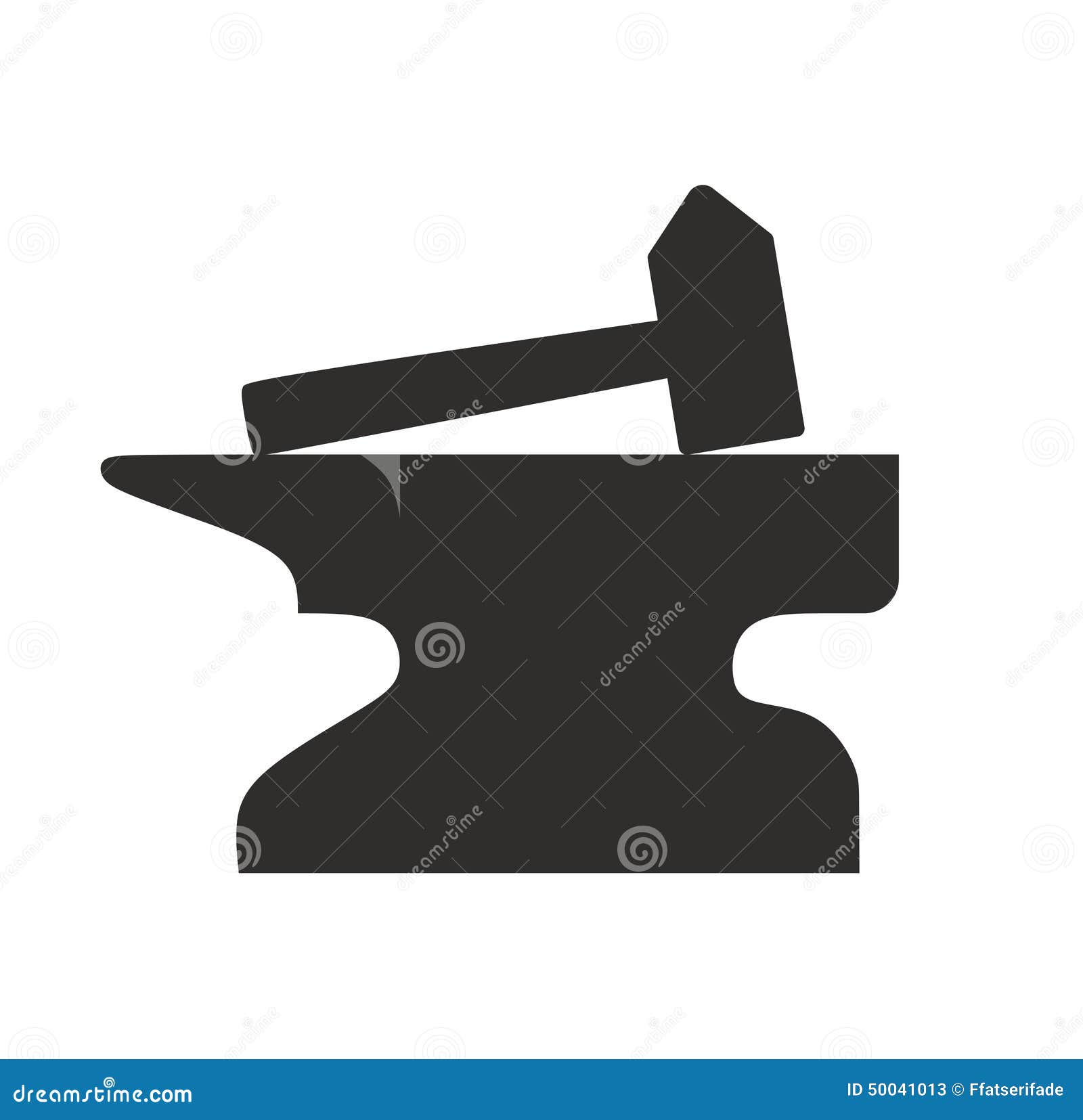 Emblem stock illustration. Illustration of blacksmith - 50041013