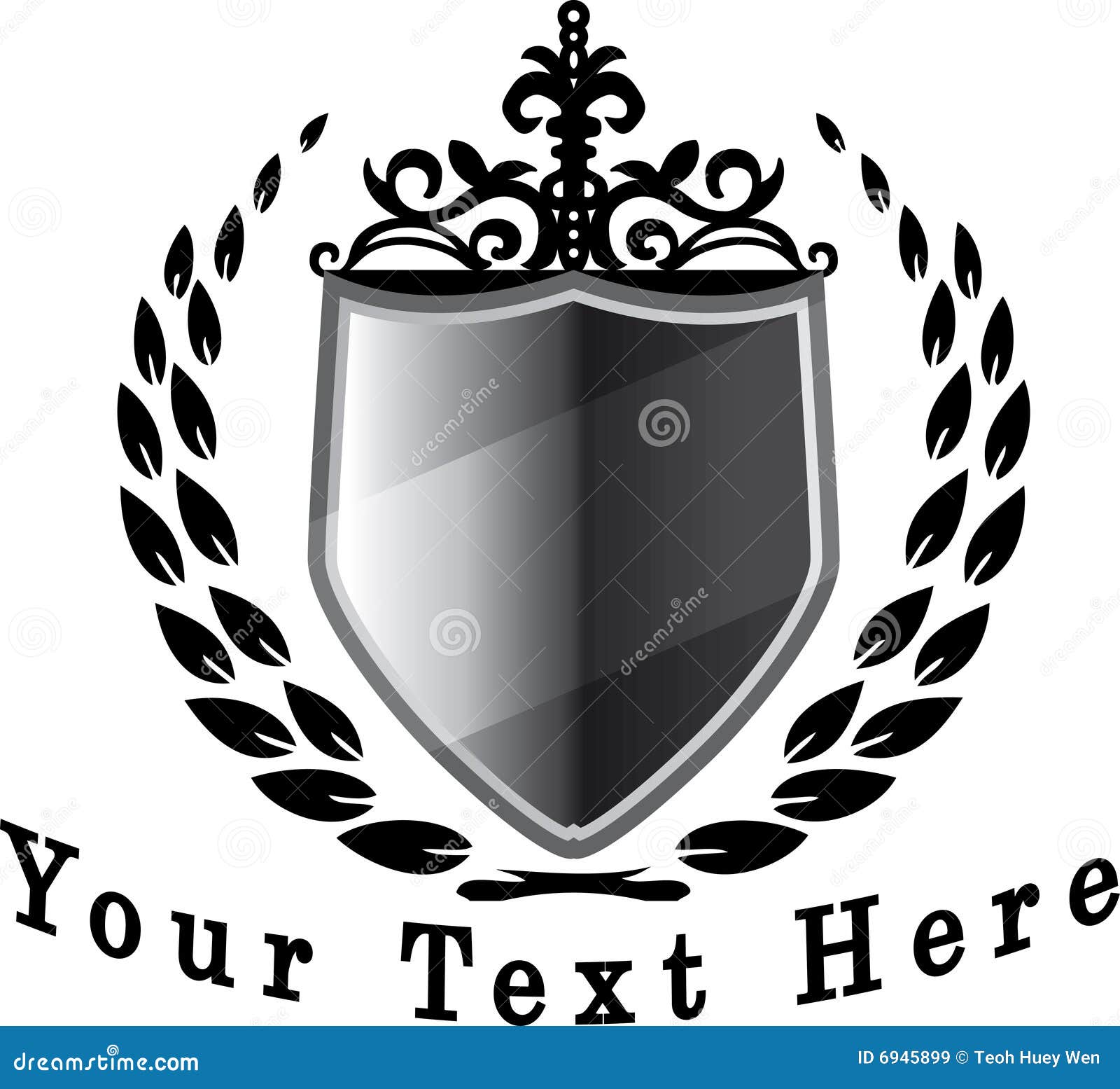 Emblem illustration stock vector. Illustration of texture - 6945899