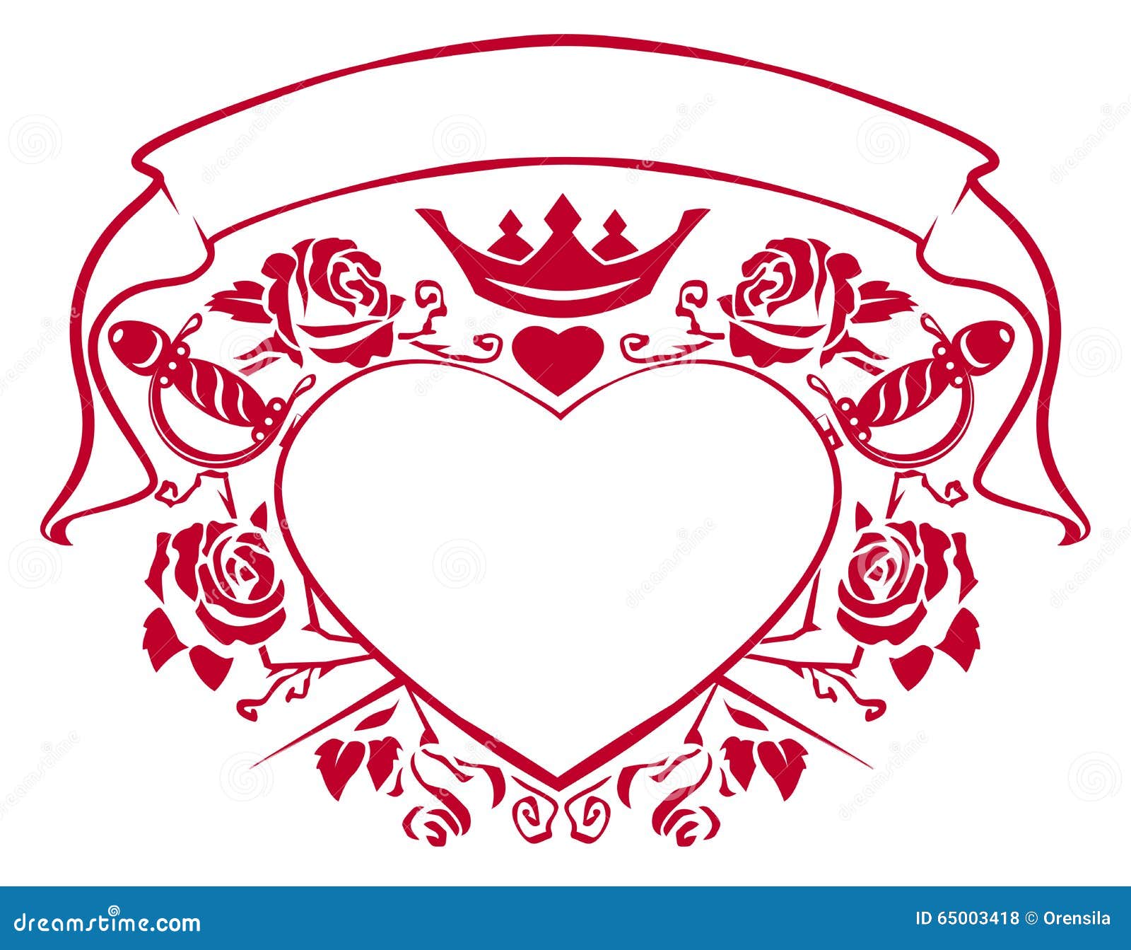 Dagger With Crown. Military Combat Knife. Simple Silhouette That Can Be ...