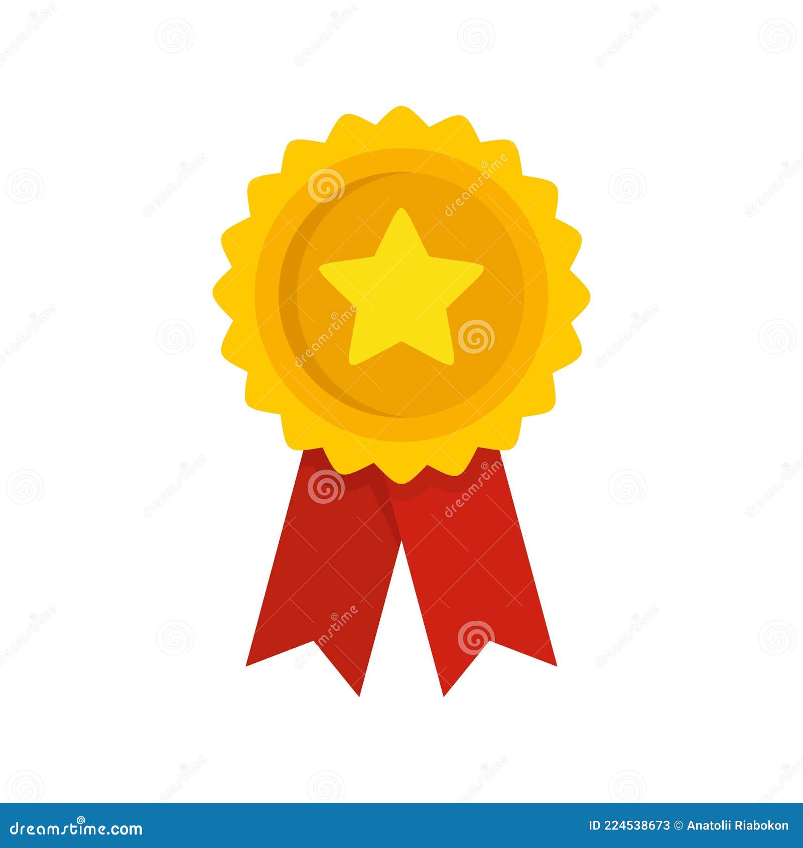 Emblem Loyalty Icon Flat Isolated Vector Stock Vector - Illustration of ...