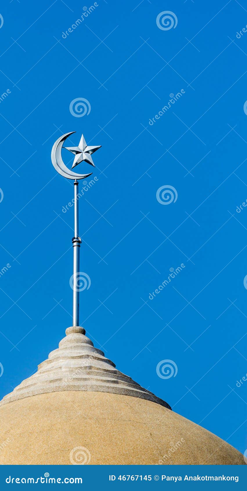 Emblem of Muslim stock image. Image of star, ramadan - 46767145