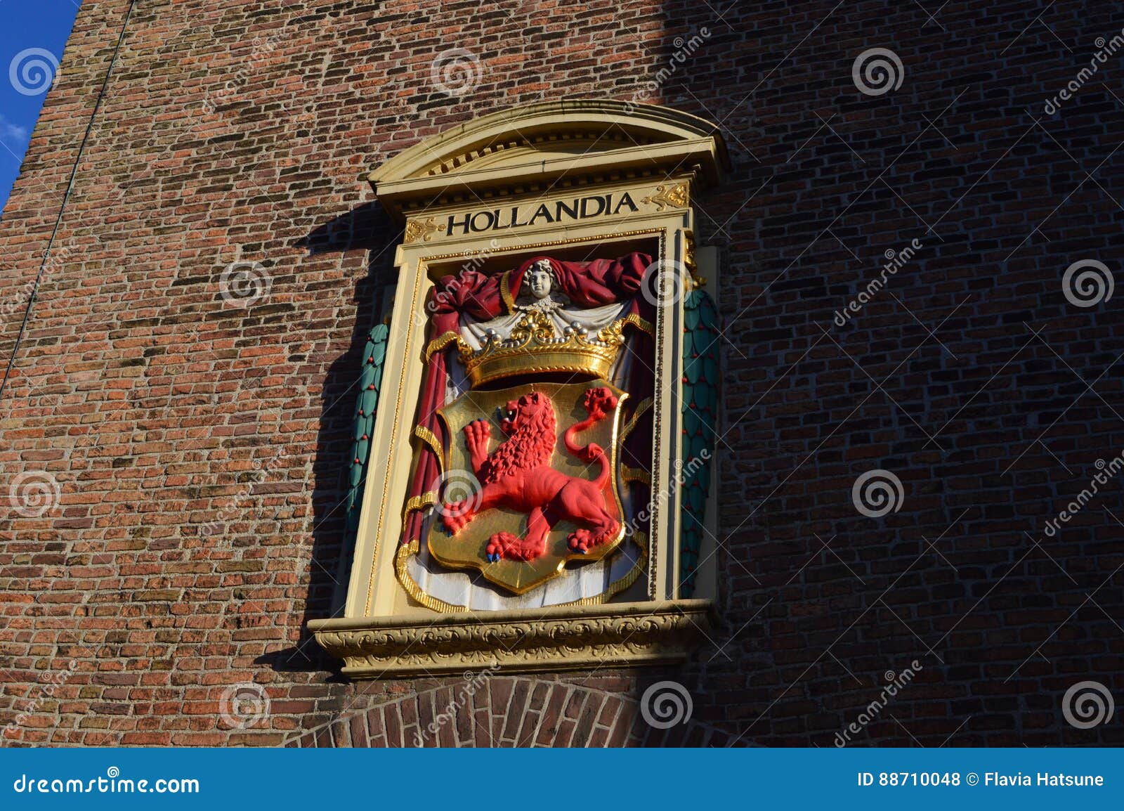 Emblem in netherlands stock photo. Image of netherlands - 88710048