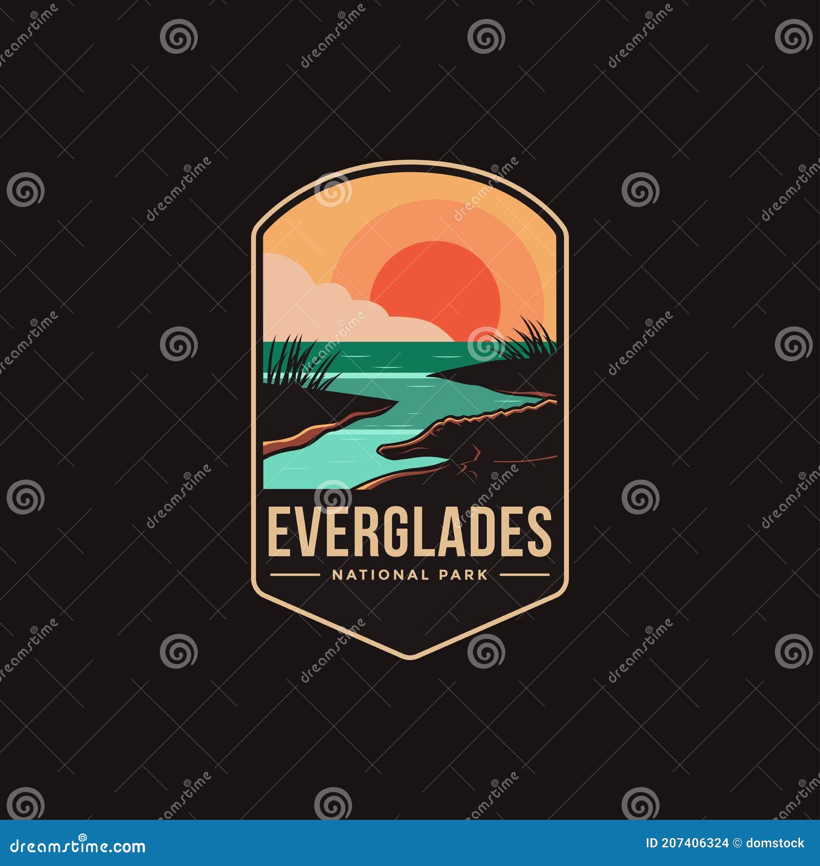 National Logo Vector Templat Illustration | CartoonDealer.com #165263330