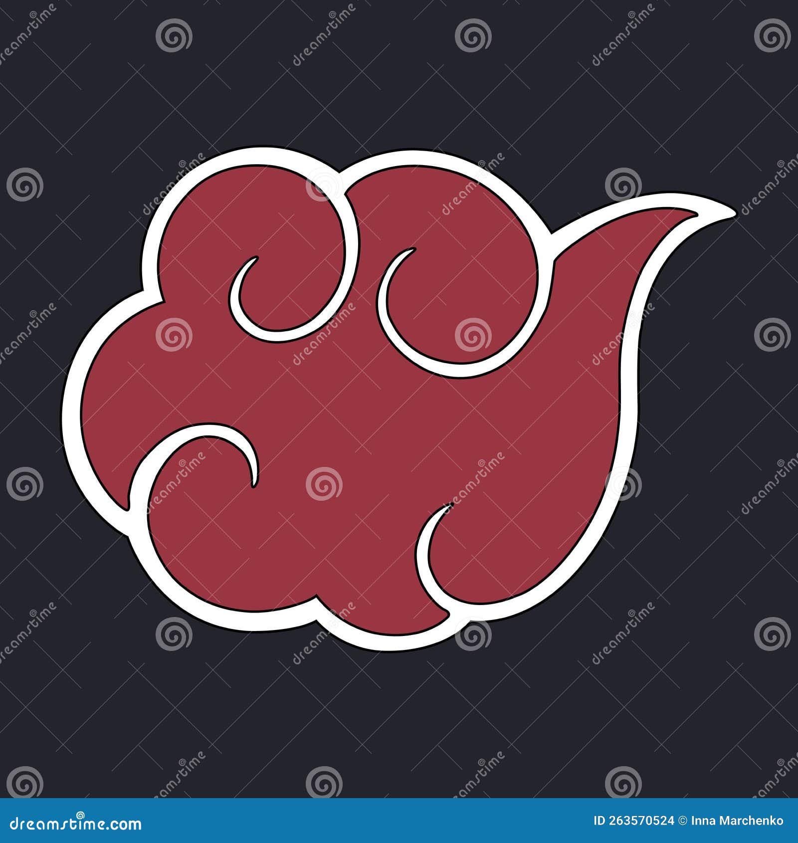 All Naruto Village Symbols. Vector Illustration | CartoonDealer.com ...